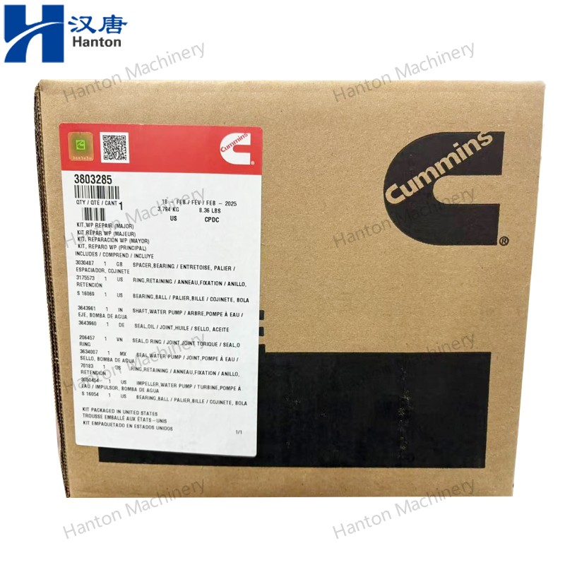 Cummins 3803285 Water Pump Repair Kit for Engine K50 KV16 Series - Buy ...