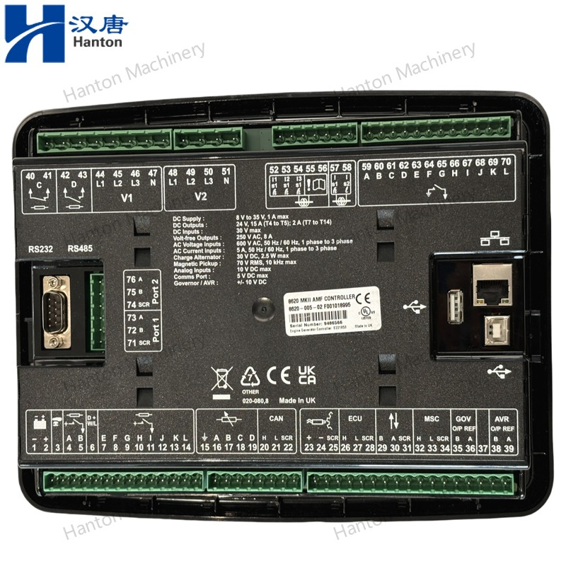 Deepsea DSE8620MKII Synchronising Auto Mains Untility Failure Load Share Control Module for ...